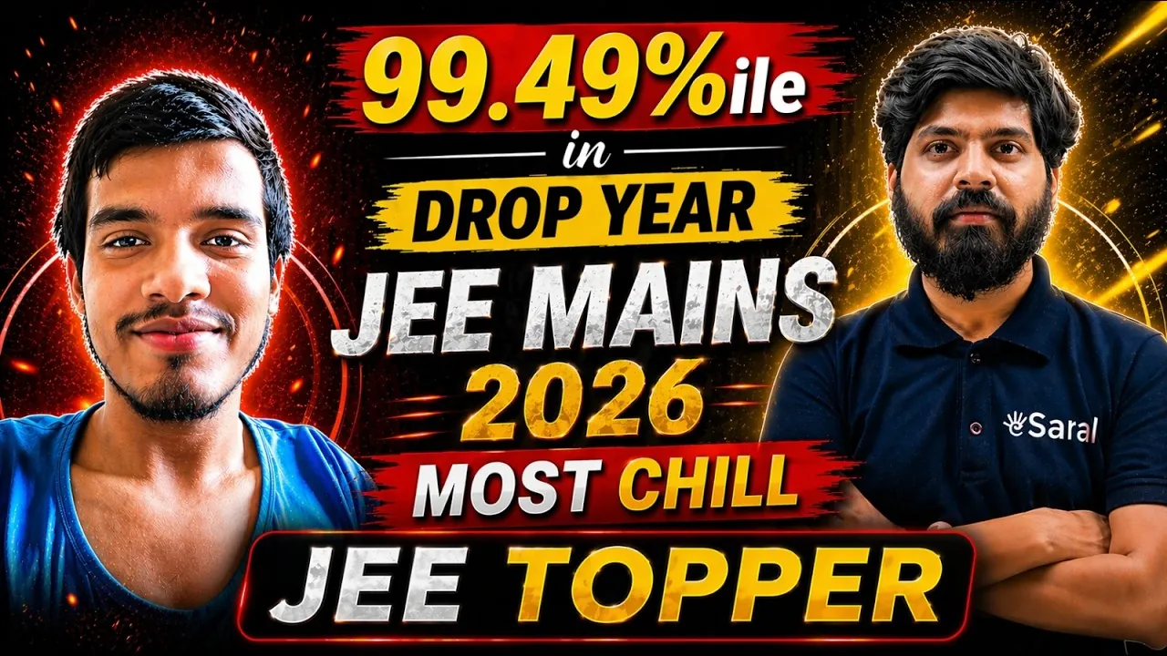 JEE Dropper Success Story: 99.497 Percentile in One Year (2025)